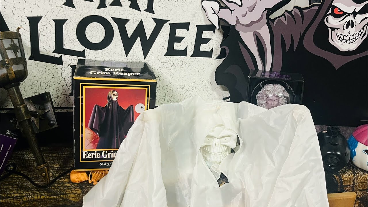 Gemmy 1993 Erie reaper PROTOTYPE review! - YouTube