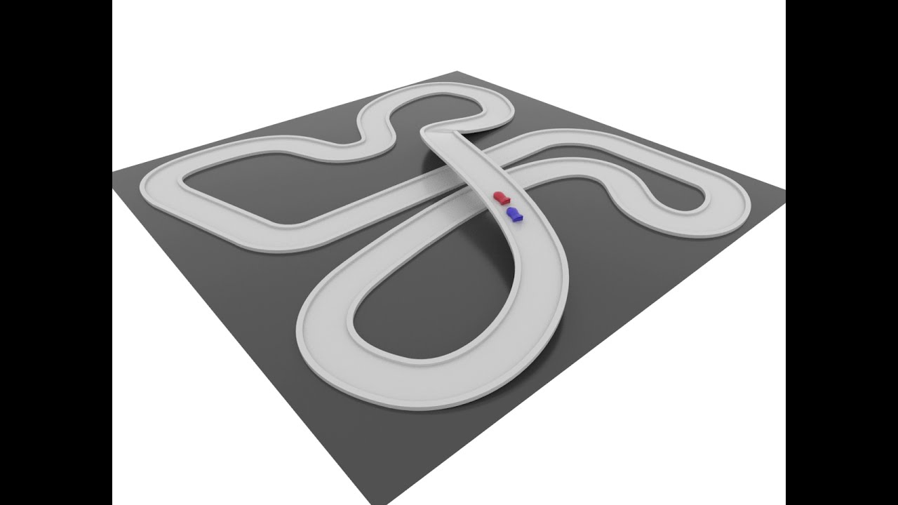 RaceTrack Animation 2 - YouTube