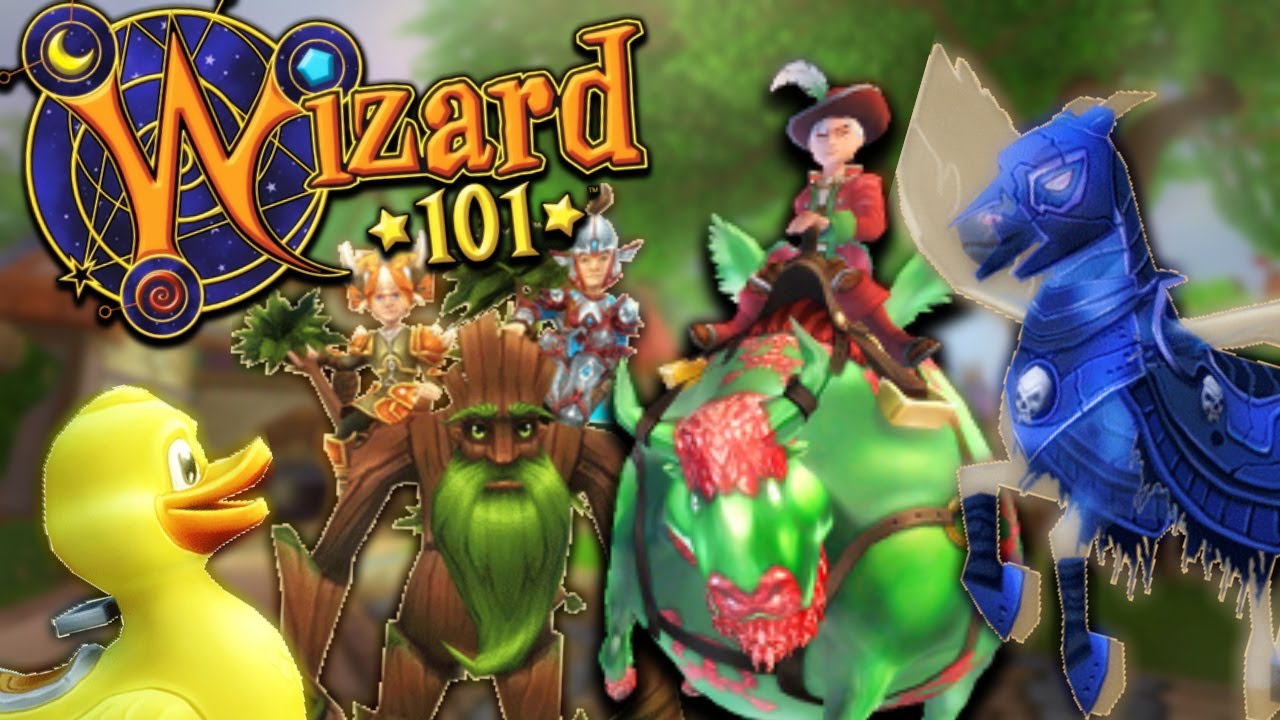 The Coolest Wizard101 Mounts - YouTube