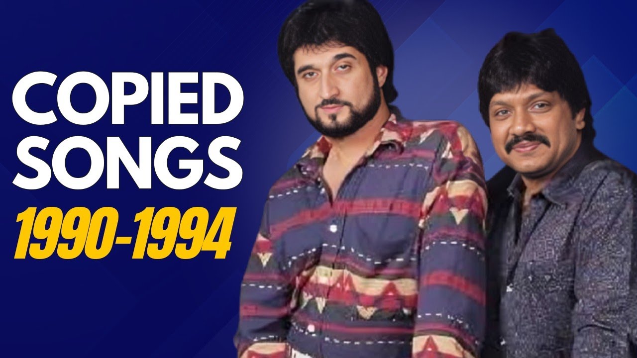 Copied Bollywood Songs and their Originals | 1990-1994 - YouTube