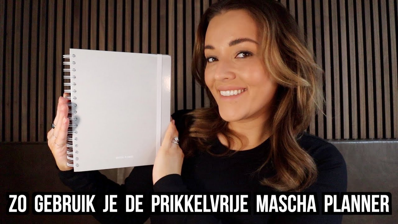 Zo gebruik je de prikkelvrije Mascha Planner | Beautygloss - YouTube