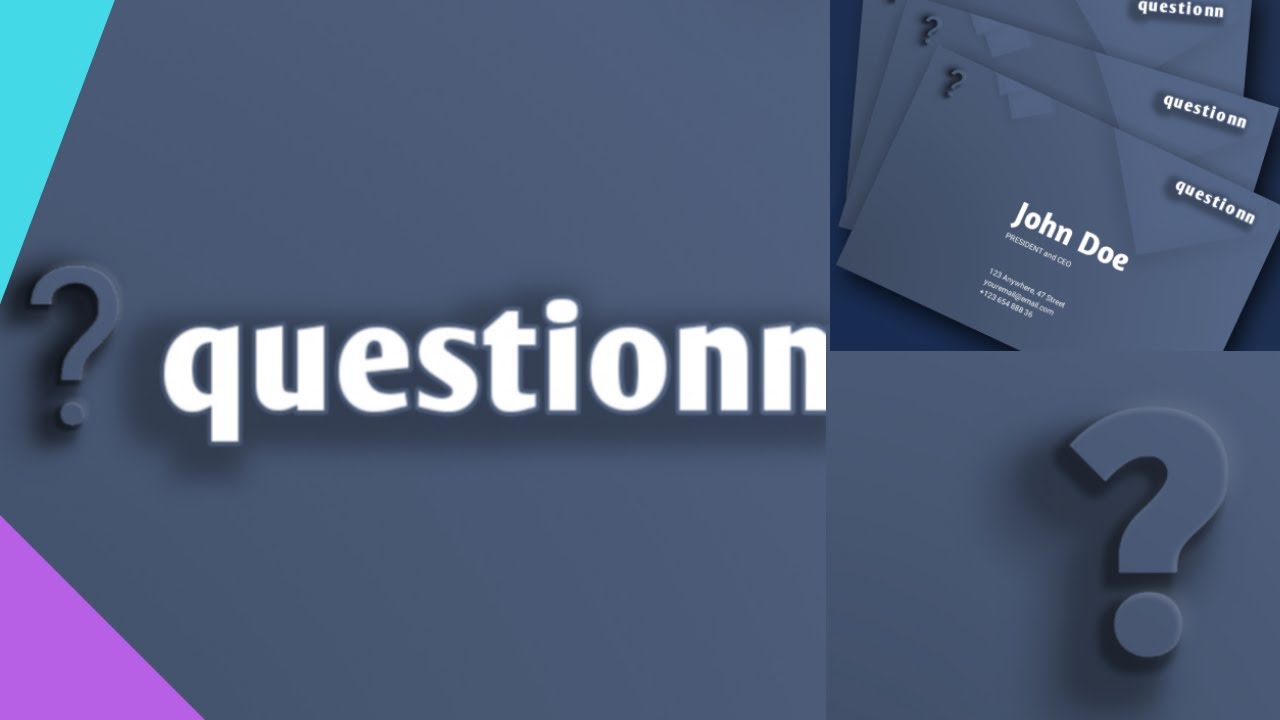 Professional Logo Design || How to create drop shadow logo on PixelLab ...