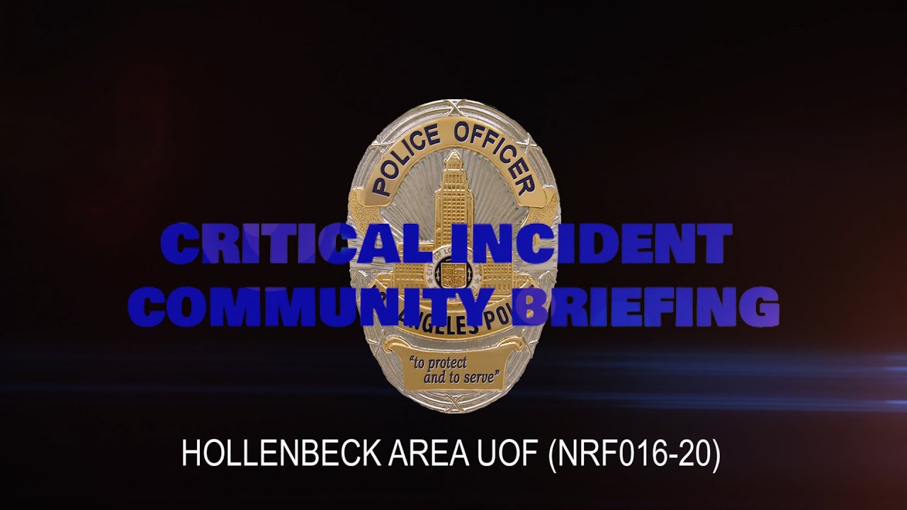 Hollenbeck Area UOF - April 27, 2020 (NRF016-20) - YouTube