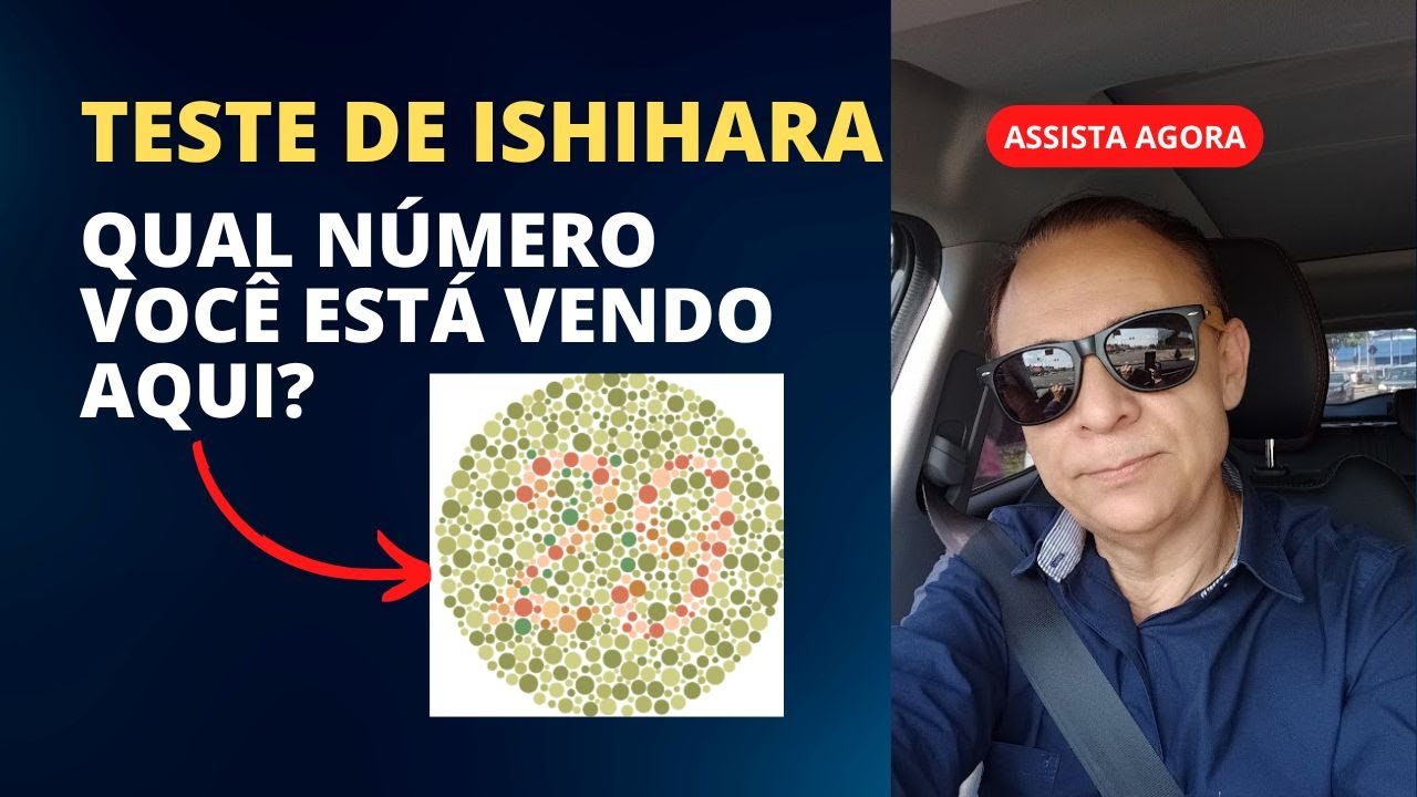 Teste de Ishihara para Daltonismo - YouTube