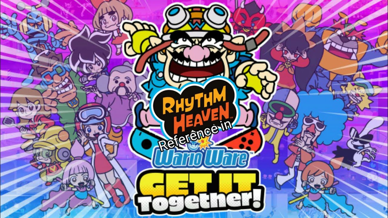 Rhythm Heaven Reference in "WarioWare: Get It Together!" - YouTube