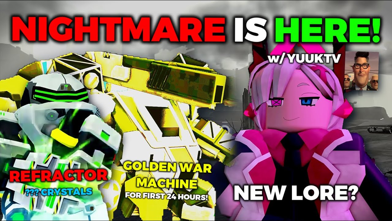 Completing EVERYTHING In The NIGHTMARE MODE Update w/ YuukTV! (Roblox ...