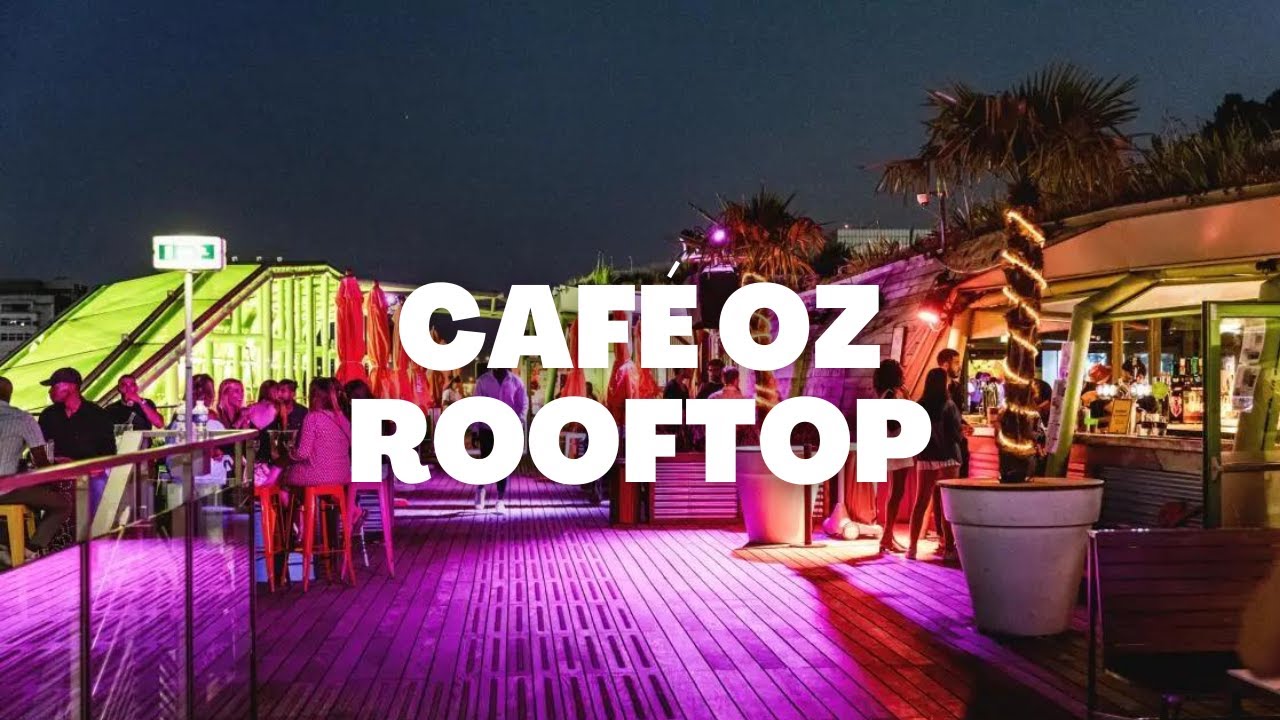 Café Oz Rooftop à Paris - YouTube