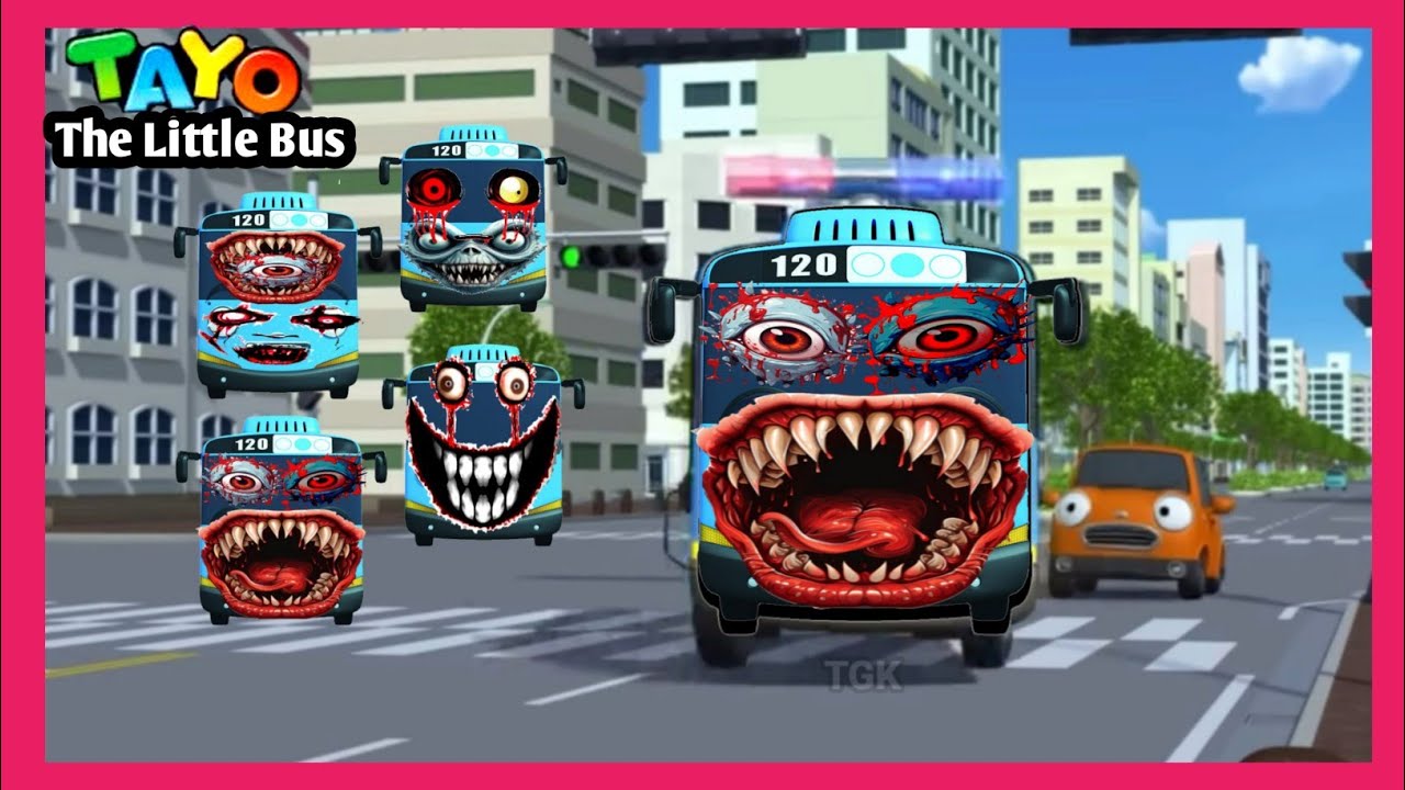Little bus Tayo/ Tebak Gambar The Little Bus Tayo Berubah jadi Monster ...