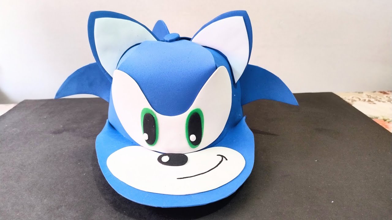 Como fazer boné do Sonic . - YouTube