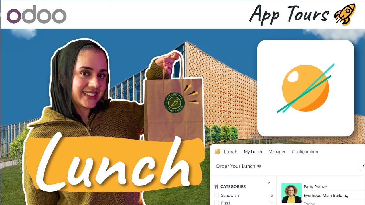 Odoo Lunch App Tour | Offer Meal Options To Your Employees With Vendors ...