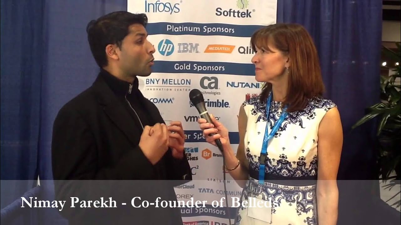 TiEcon 2015 Nimay Parekh, Co-founder of Belleds Interviews at #TiETV ...