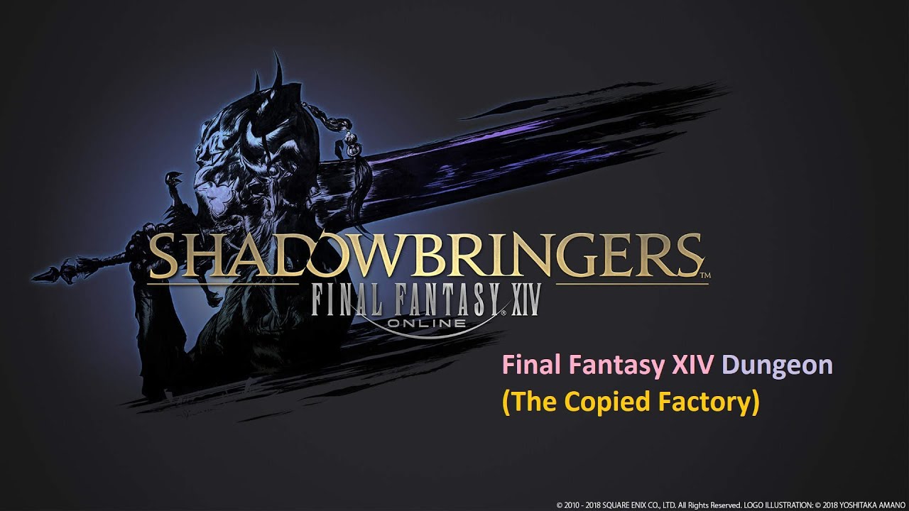 Final Fantasy XIV Dungeon (The Copied Factory) - YouTube