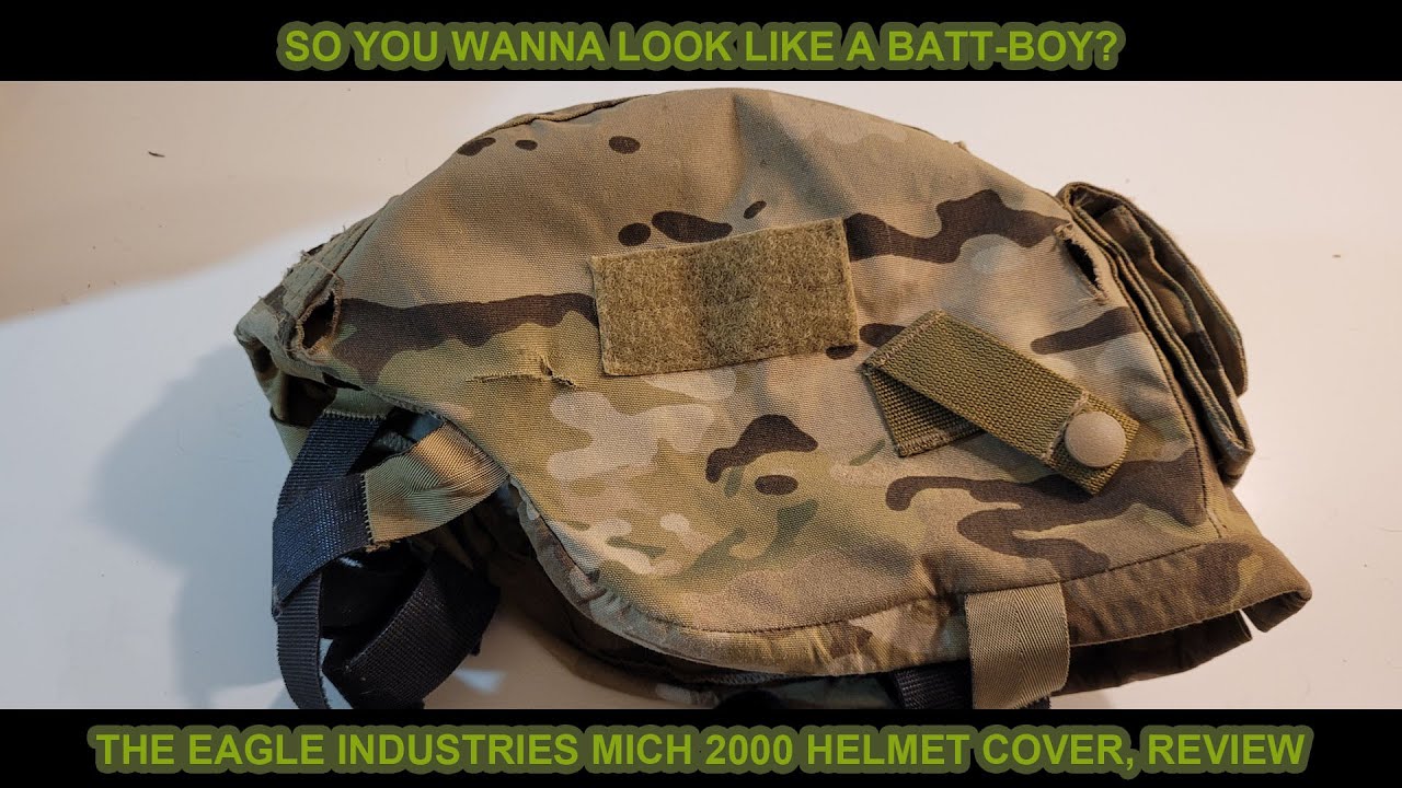 Eagle Industries MICH 2000 "75th Ranger Regiment" helmet cover, Review ...