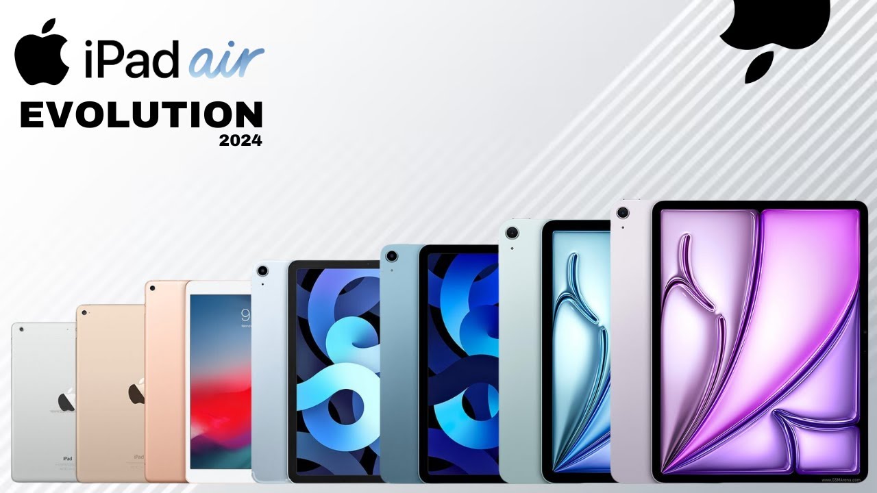 Evolution of the iPad Air | History Of iPad Air - YouTube