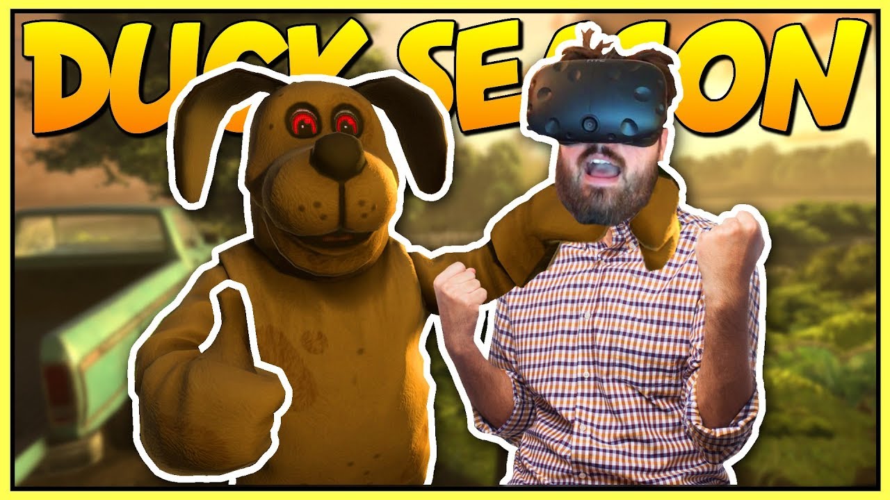 IS THIS THE CREEPIEST VR GAME EVER? - Let's Play Duck Season Gameplay ...