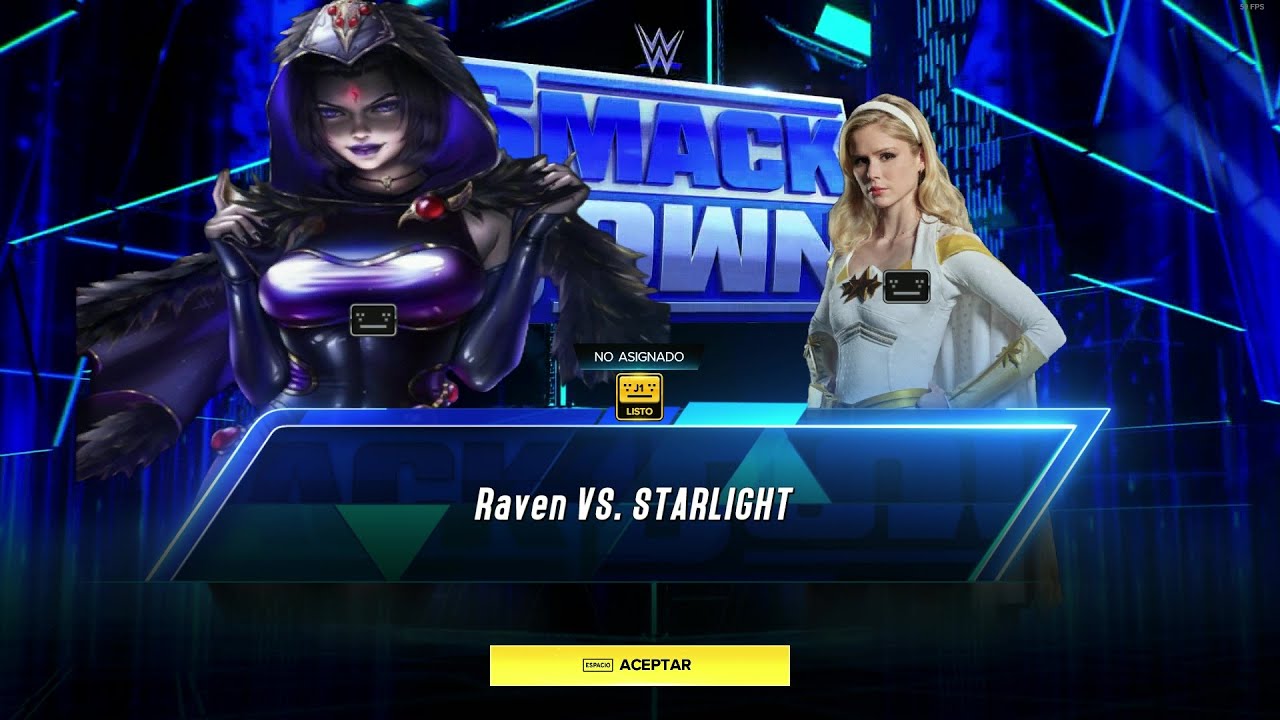 WWE 2K23 Raven VS Starlight - YouTube