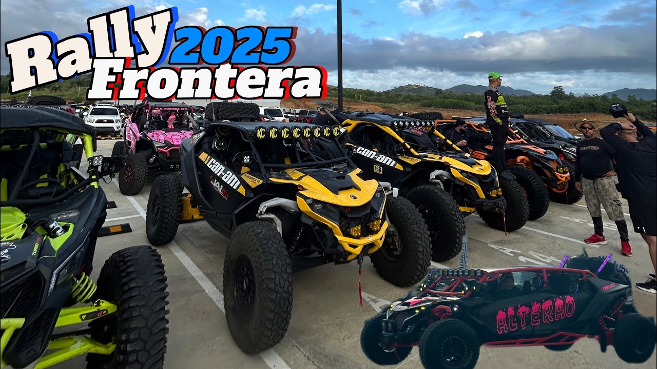 ¡Fuimos al Rally Frontera MAD 2025! Salida y un poco de la ruta, no ...