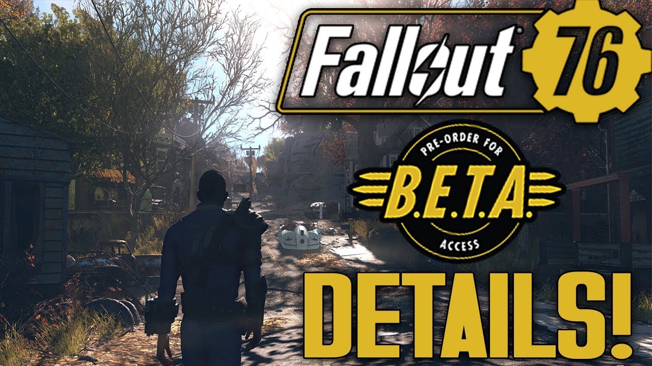 FALLOUT 76 BETA DATE REVEALED & More Details At QuakeCon! - YouTube