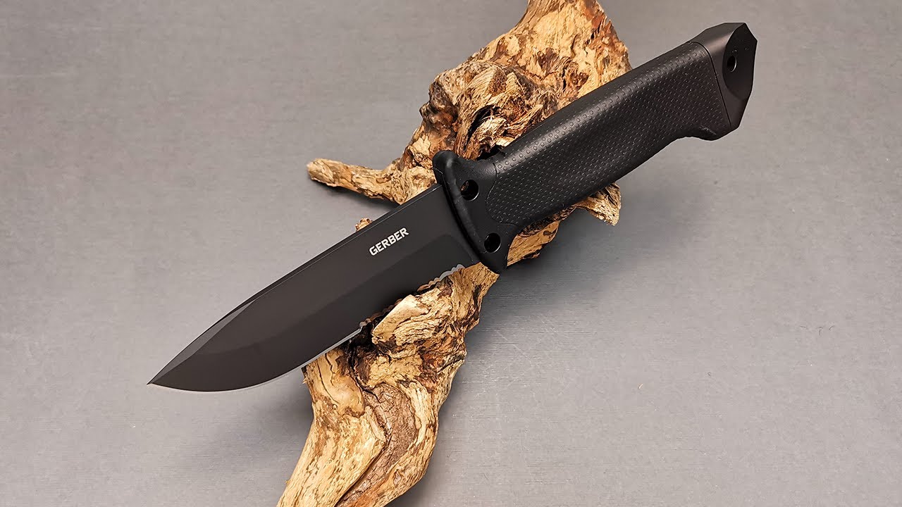 Gerber / LMF II Infantry / Black / Fixed Blade / 22-01629n / Unboxing ...