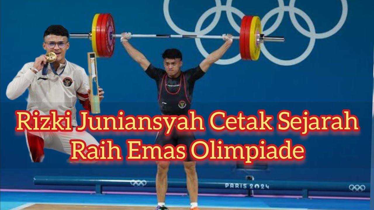 Cetak Sejarah!! Rizky Juniansyah Jadi Atlet Angkat Besi Pertama ...