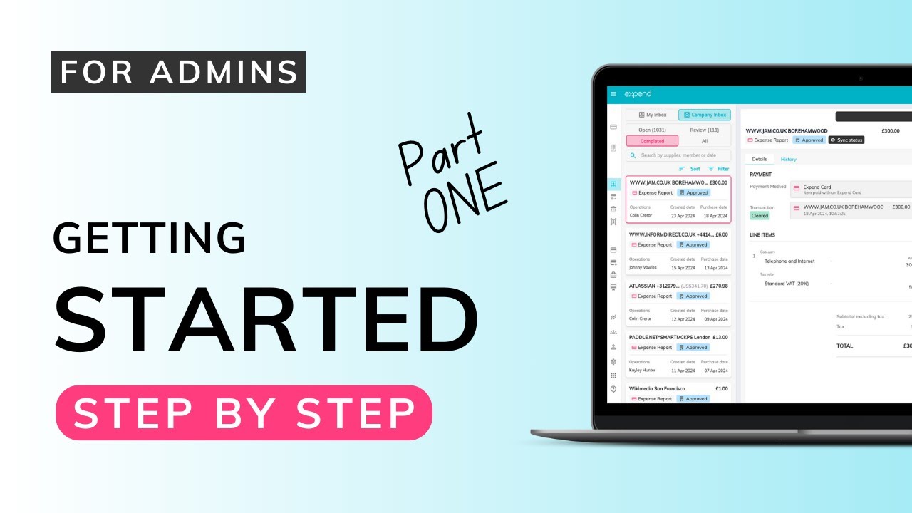 How to get started with Expend: Part 1/2 (Admins) - YouTube
