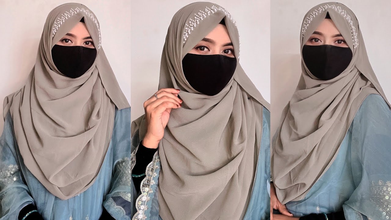 Simple And Cutest l Hijab 🧕🏼 Styles | Cute Hijab Tutorial | Best Party ...