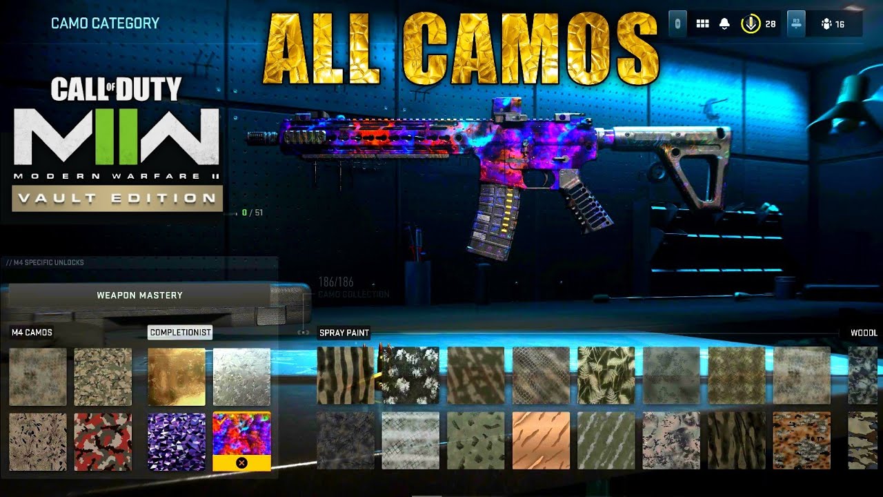 All Camos MW2 | MW2 All Camos | MW2 Camos | Camo Modern Warfare 2 All ...