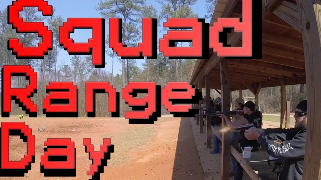 Squad Range Day: 1,500+ Rounds (*mature content*) - YouTube