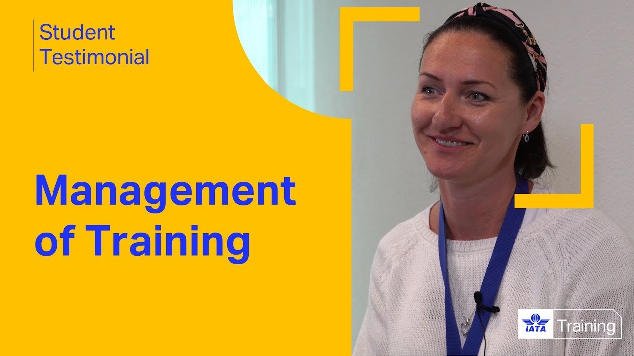 Management of Training | IATA Training - YouTube
