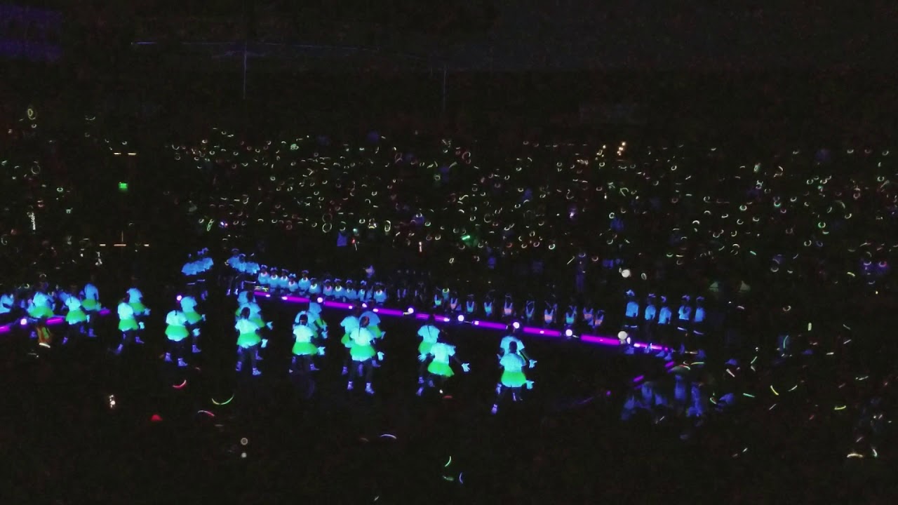 Prosper High School 2017 Black Out Pep Rally Cheerleader Performance ...