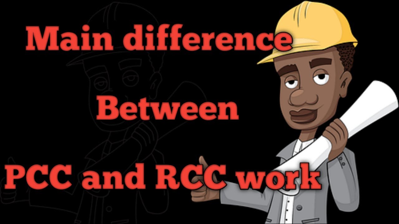 difference between PCC and RCC/WRD EXAM IMPORTANT/meaning of concrete ...