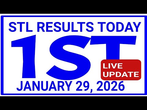 Stl results today 1st draw January 29, 2026 stl lotto stl results today ...