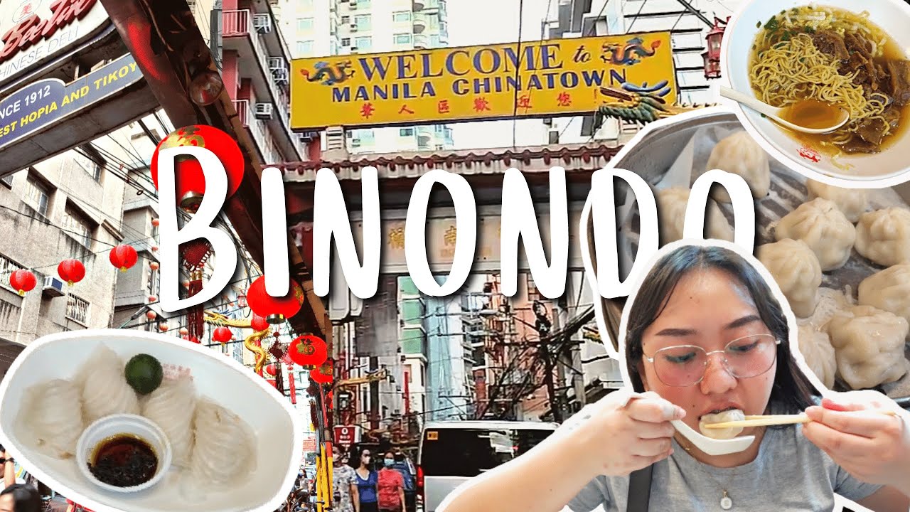BINONDO FOOD CRAWL | MANILA CHINATOWN | HOTEL LUCKY CHINATOWN - YouTube