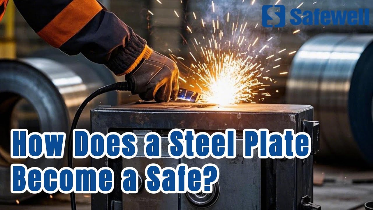 A steel plate enters our factory. Sparks fly. Machines hum. - YouTube