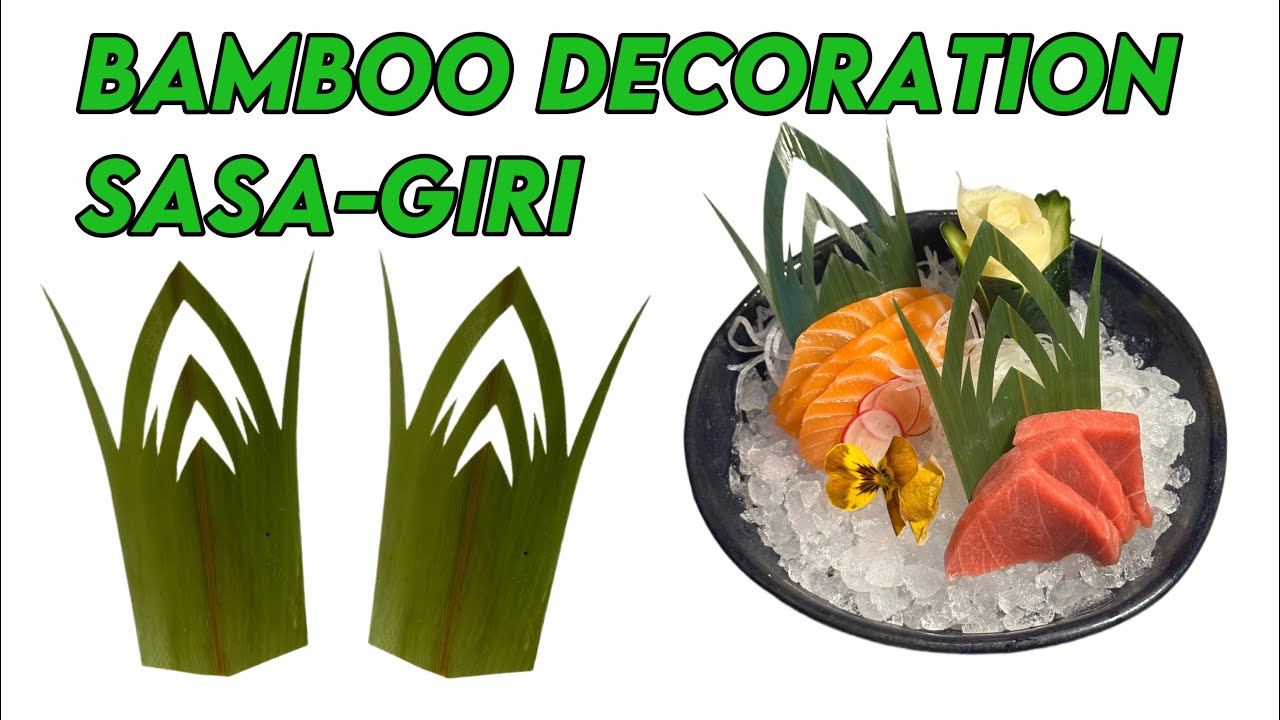 HOW TO MAKE DECORATION FOR SUSHI | SASA-GIRI - YouTube