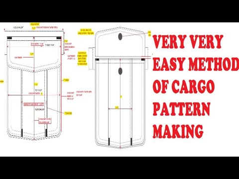 How to make cargo pocket pattern | Easy method 2021 New - YouTube