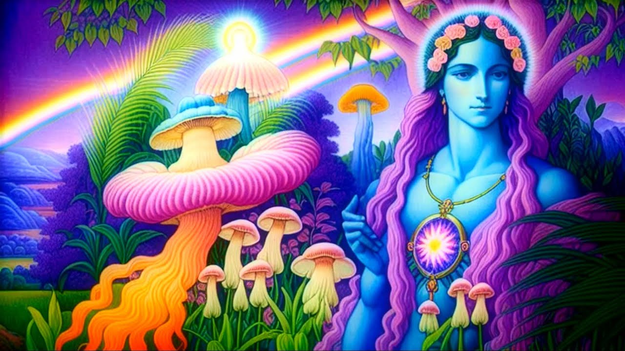 VISIONARY ART - SPIRITUAL MASTERPIECE ANIMATION (AI Dream 454) - YouTube