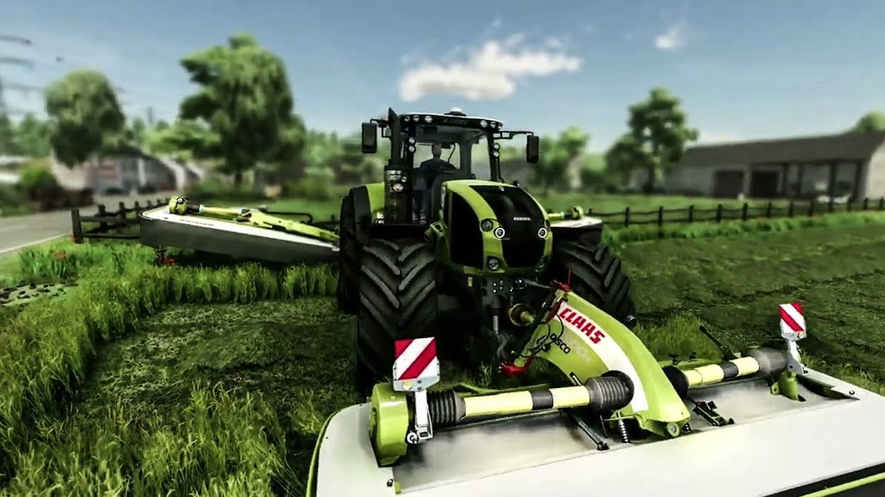 FULL REALISTIC GRAPHICS on Farming Simulator 22 - YouTube