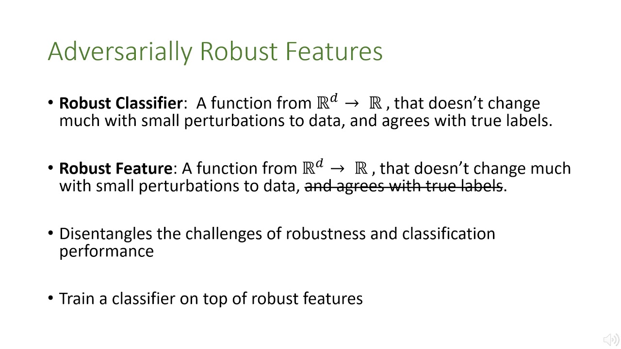 A Spectral View of Adversarially Robust Features - YouTube