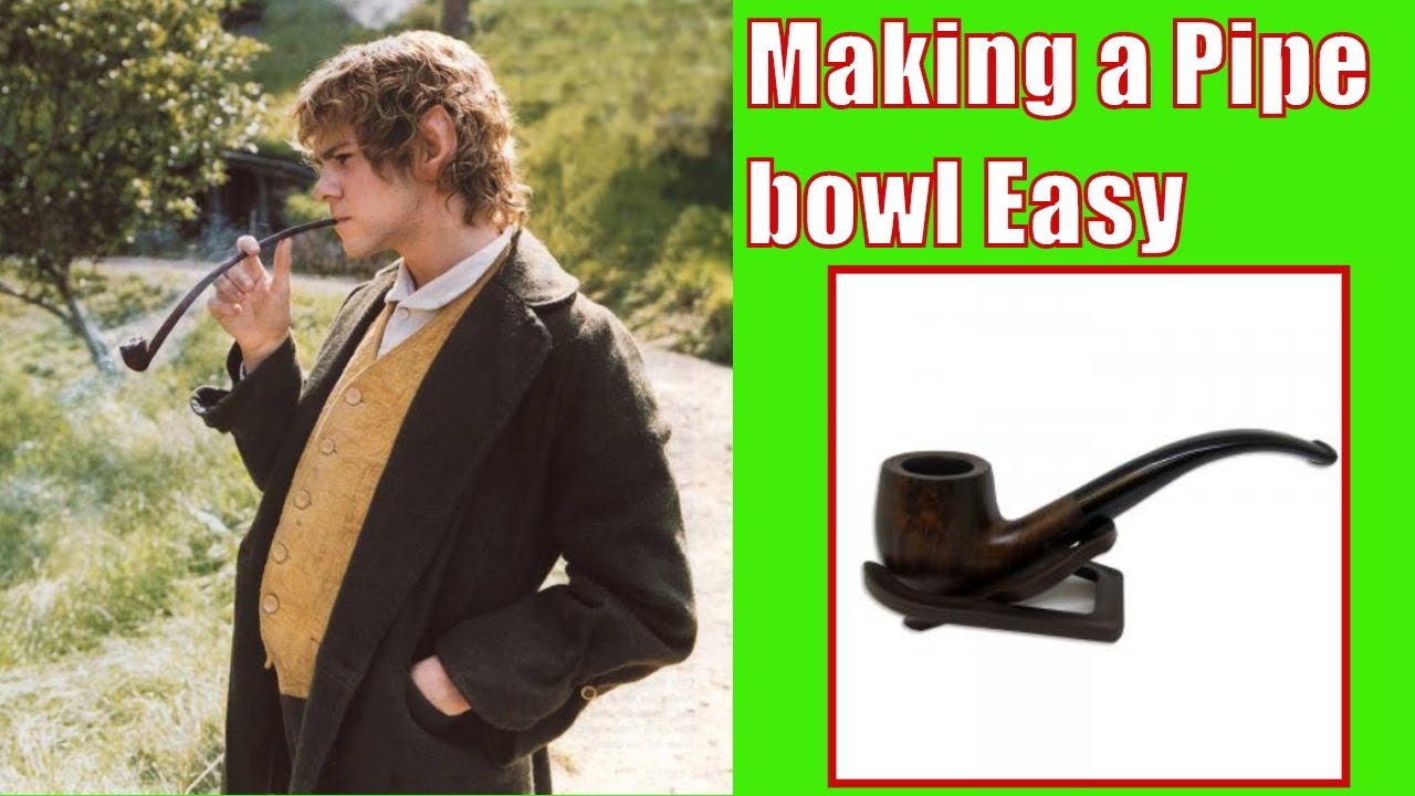 Making a replacement Tobacco Pipe bowl (DIY) - YouTube