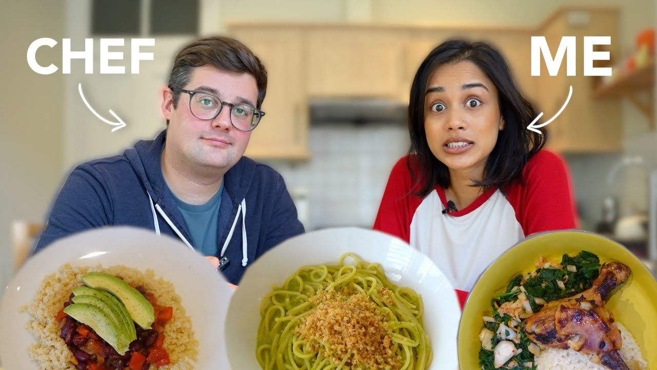 a professional chef cooked three meals from scratch in my kitchen - YouTube