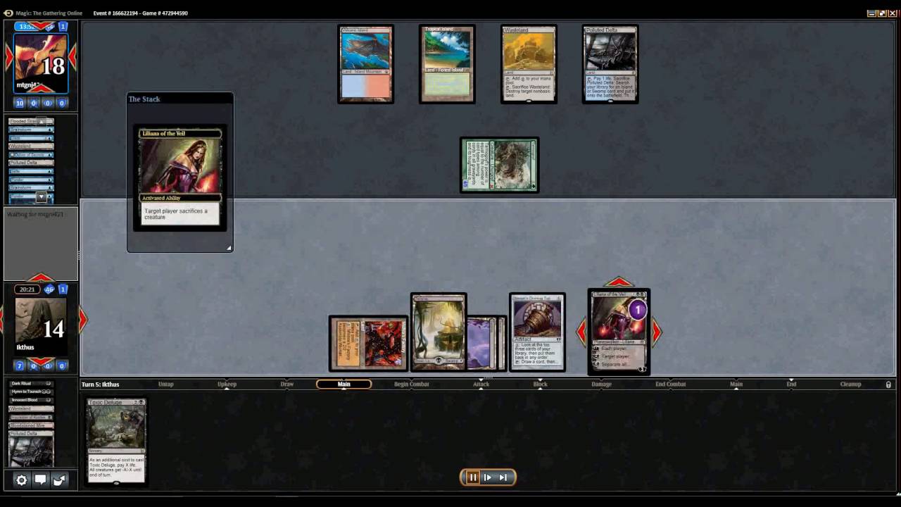 Legacy Pox Match 5 Game 2 - YouTube