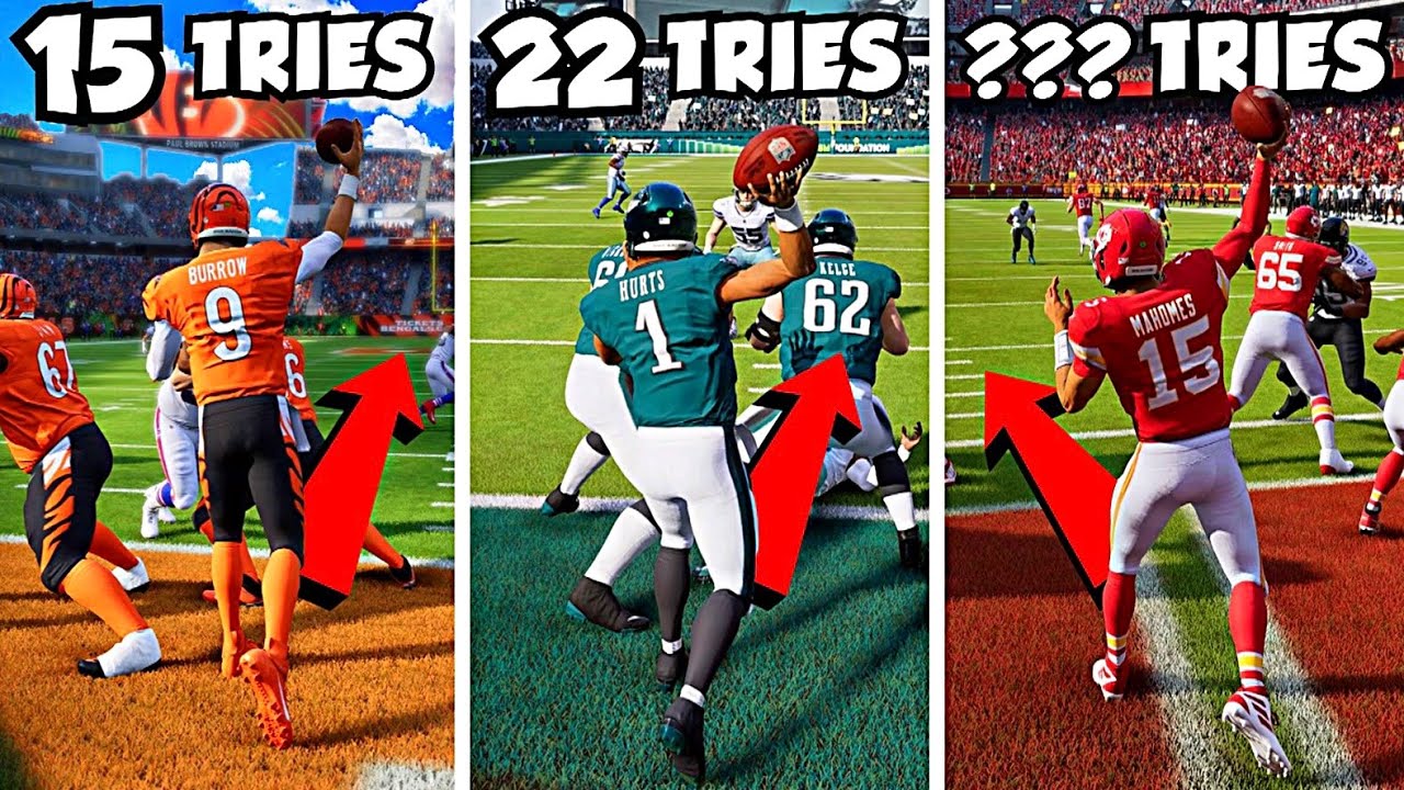 99 Yard Touchdown Tournament with EVERY Playoff QB! - YouTube