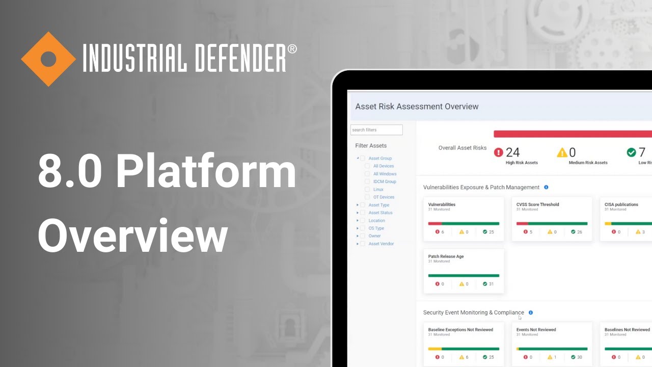 Full Overview: Industrial Defender 8.0 - YouTube