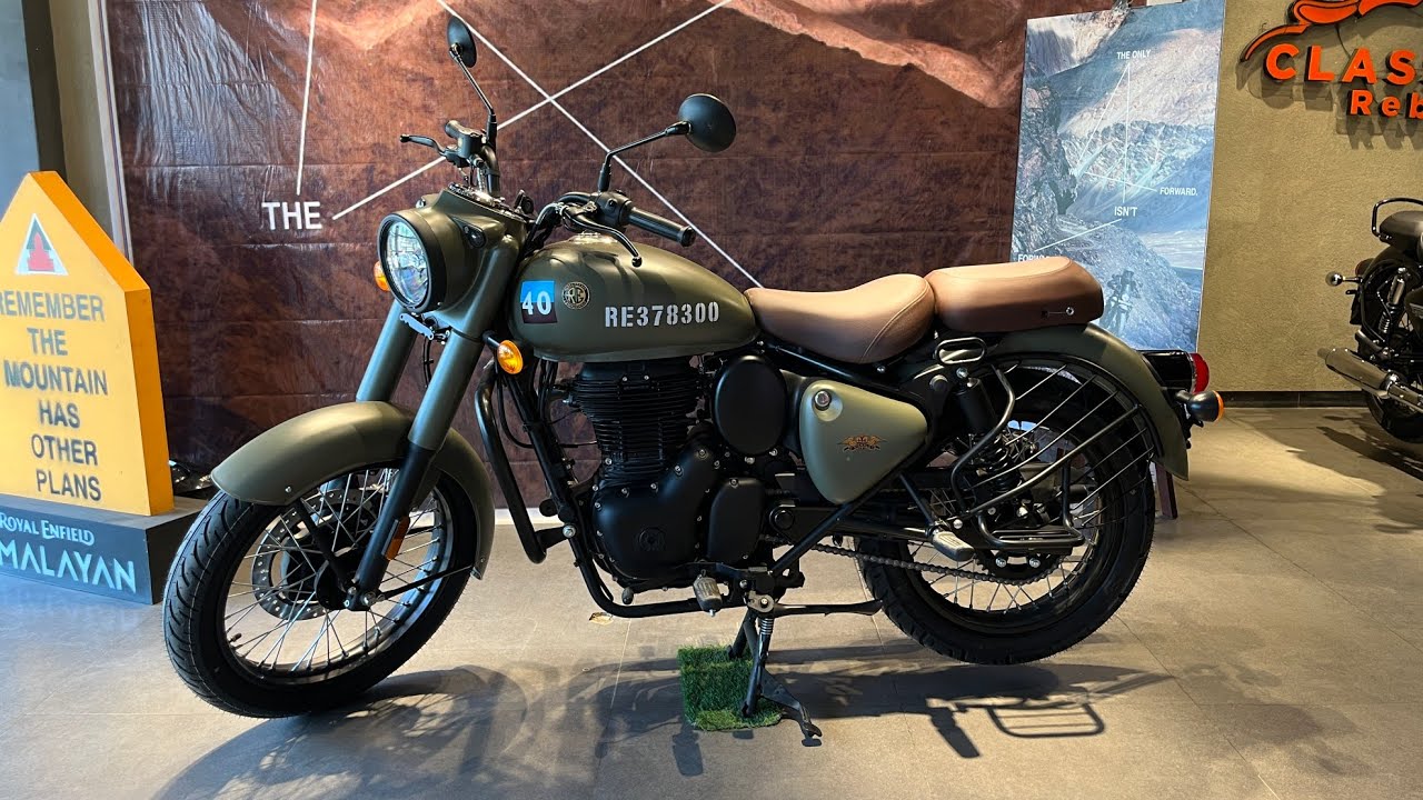 Royal Enfield Classic 350 Signals Edition 🙂 | Chassis Number 9 - YouTube