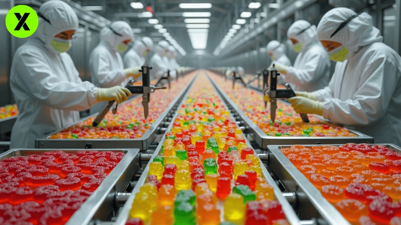 CÓMO se HACEN los HARIBO 🍬 | El DULCE más FAMOSO del MUNDO - YouTube