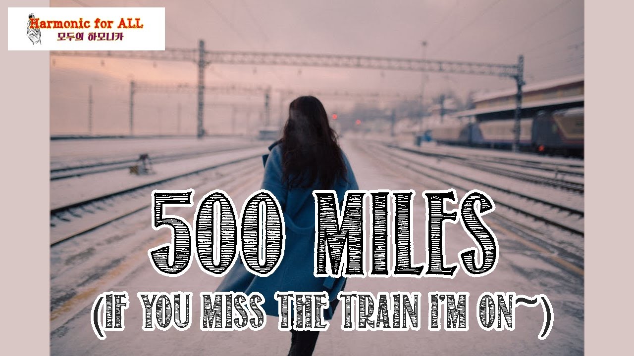 [C key backing track] 500miles (if you miss the train I'm on) - YouTube