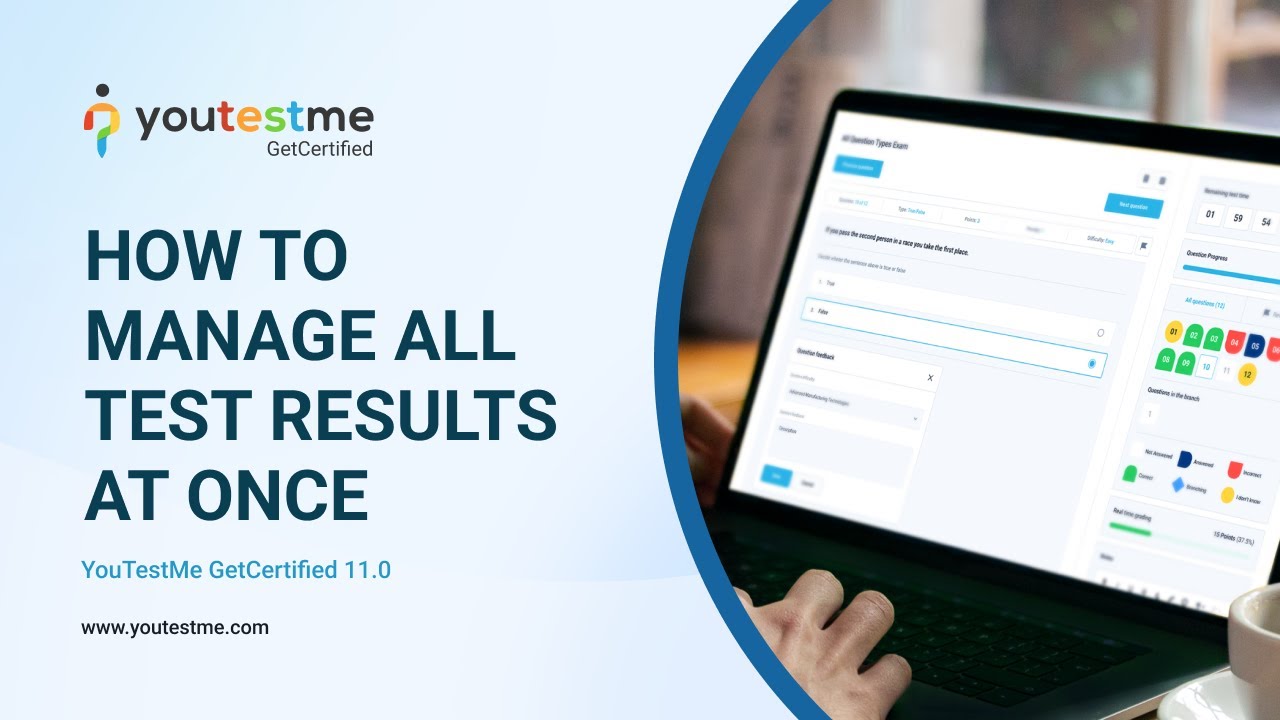 YouTestMe GetCertified 11.0 - How to Manage All Test Results At Once ...