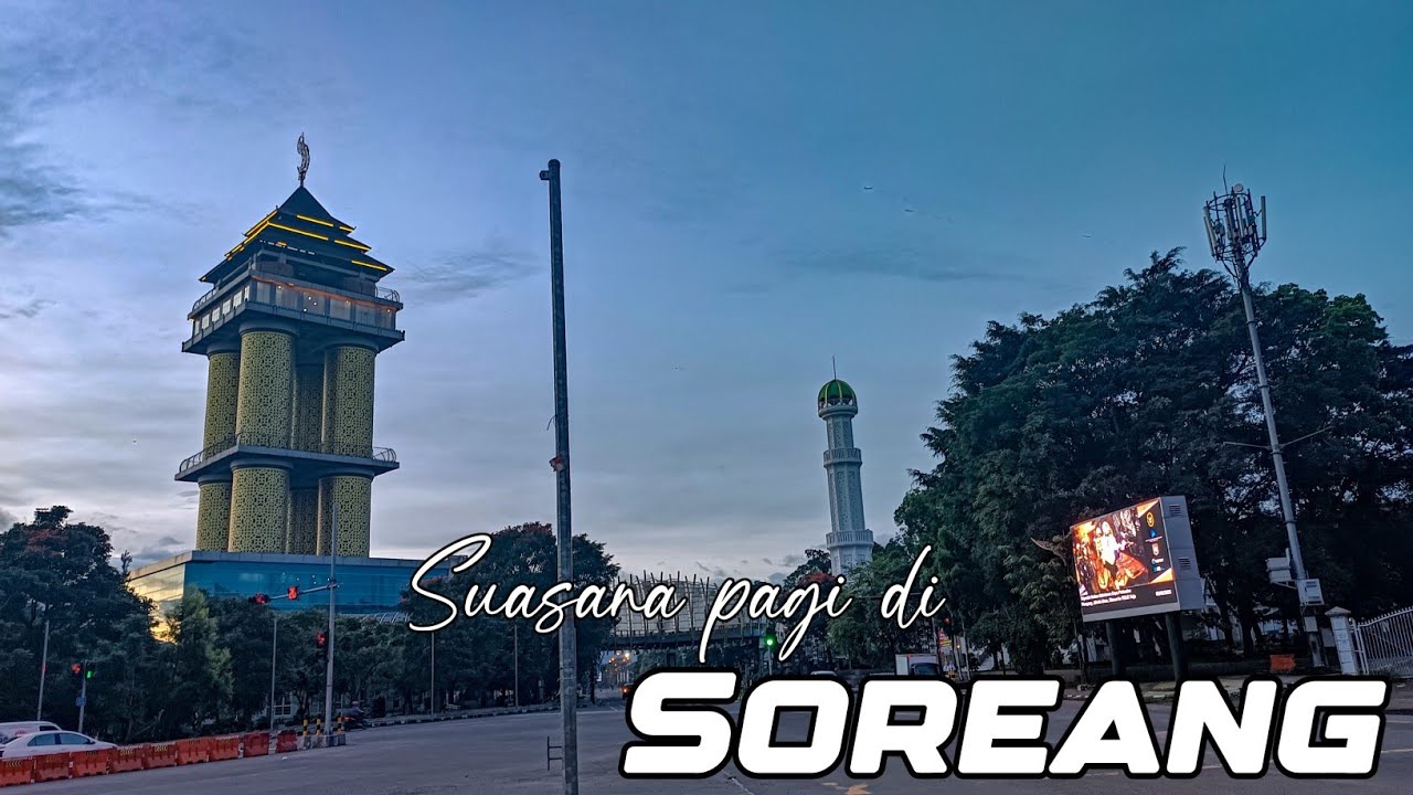 Suasana pagi di Soreang - YouTube