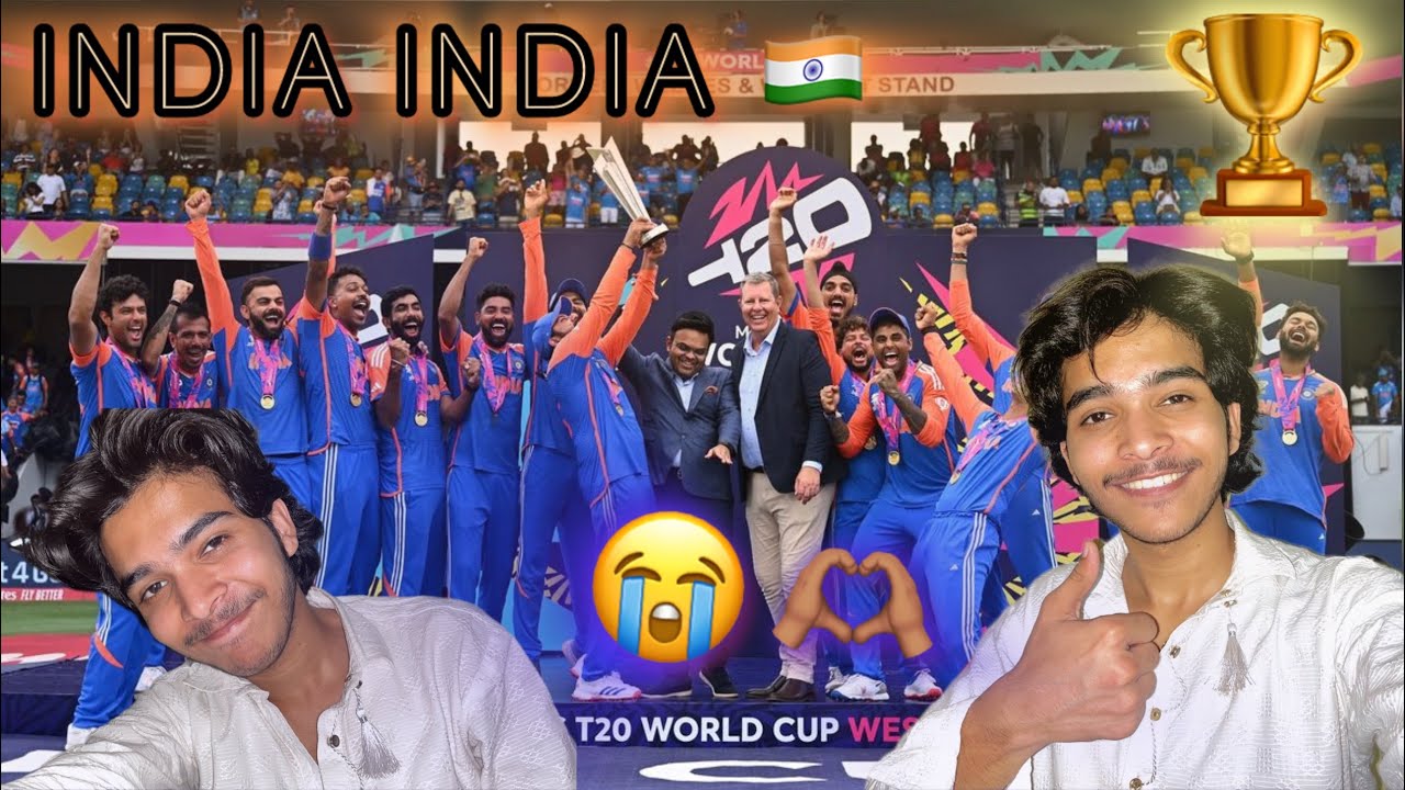 INDIAAAA INDIAAAA 🇮🇳😭🏆| EMOTIONAL MOMENTS 😭 | VLOGS—25| HAMMAD’sFAMILY ...